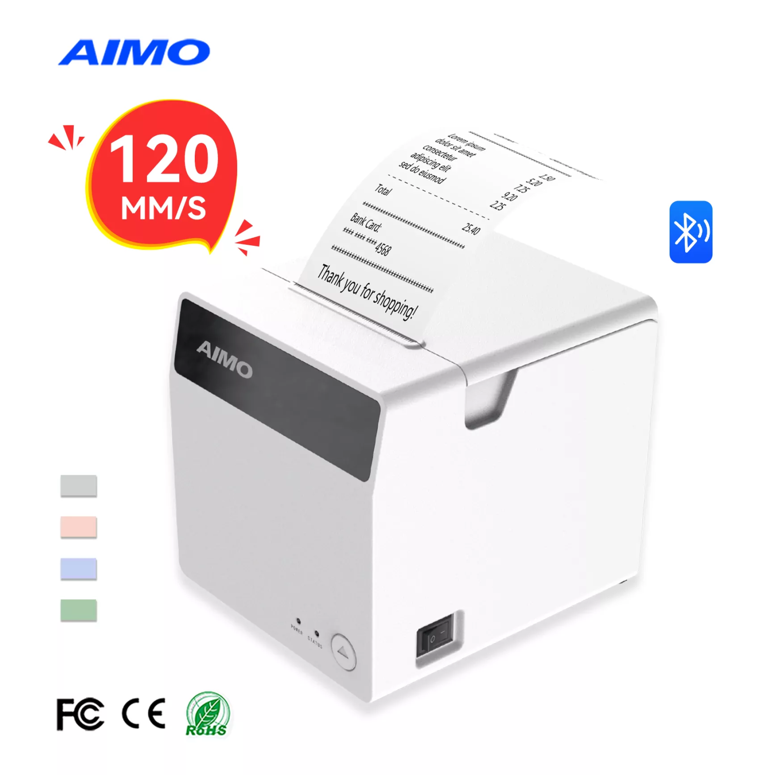 The Best POS Receipt Printer Option Is An AIMO QF258 58MM Printer ...